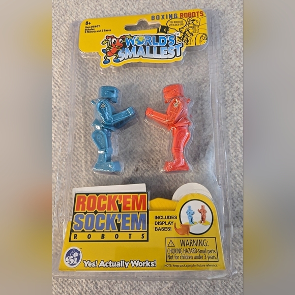 Toys | Worlds Smallest Rockem Sockem Robots Boxing Miniature Toy 217 ...